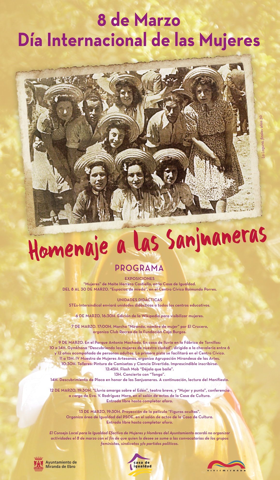 8 de marzo, Día Internacional de las Mujeres - Ayuntamiento de Miranda ...